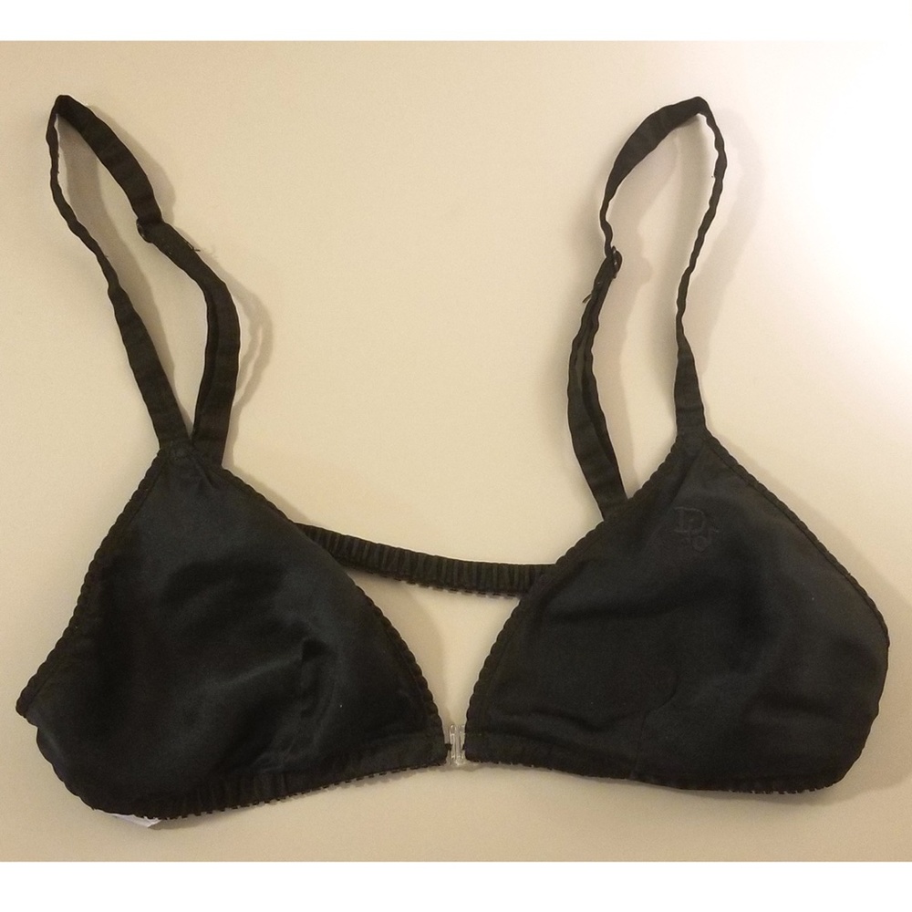 Christian Dior Silk String Bra - Vintage - Gem